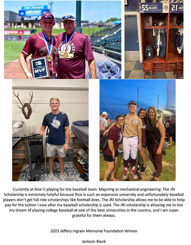 Jeffery Ingram Memorial Foundation